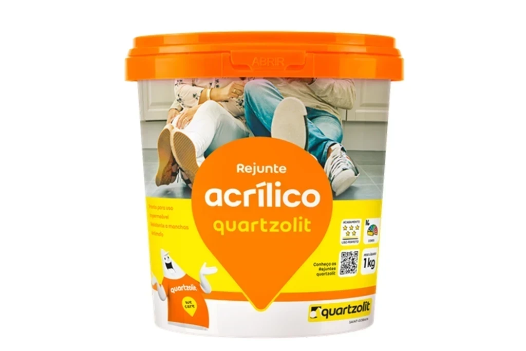 Rejunte Acrílico Palha 1kg - REDEMAC