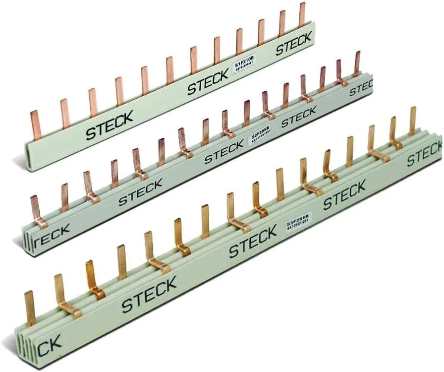 Barram. Fase Steck P/ 1 Disj. Bifasico (2 Pinos) - REDEMAC