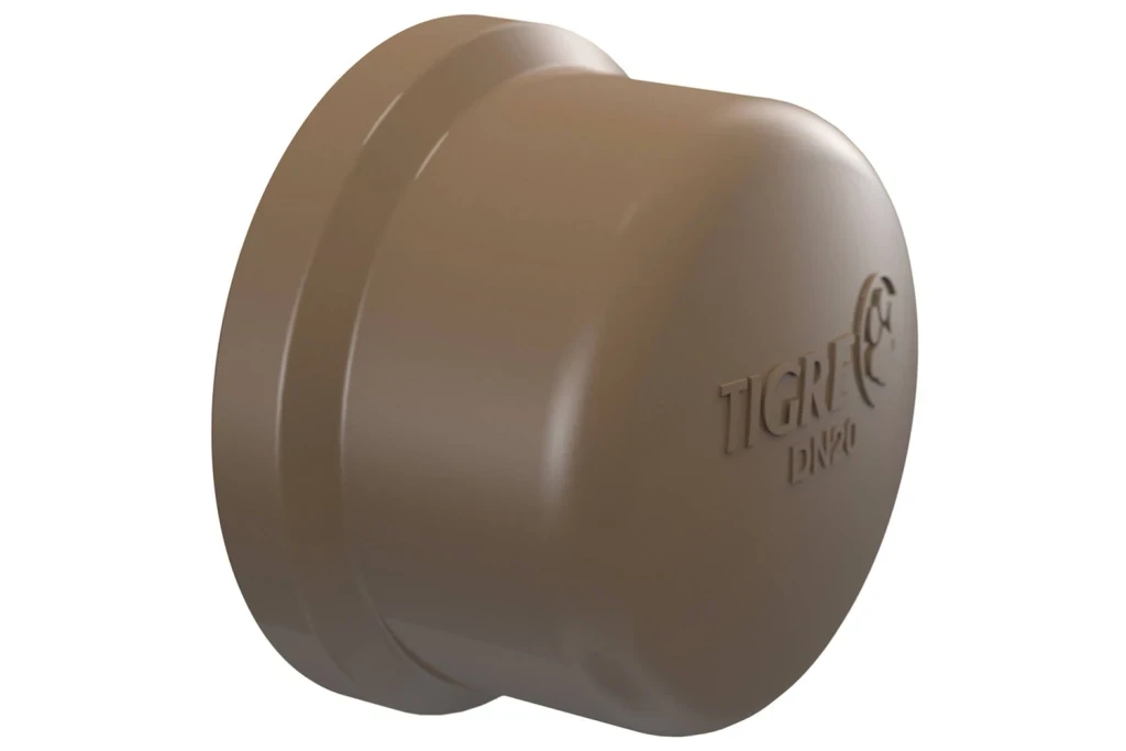 Cap Soldável 32mm Marrom - REDEMAC