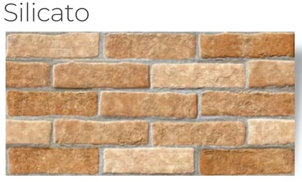 Azulejo 30 X 60 Silicato Tijolinho Angelgres Cx:2,03 ** - REDEMAC