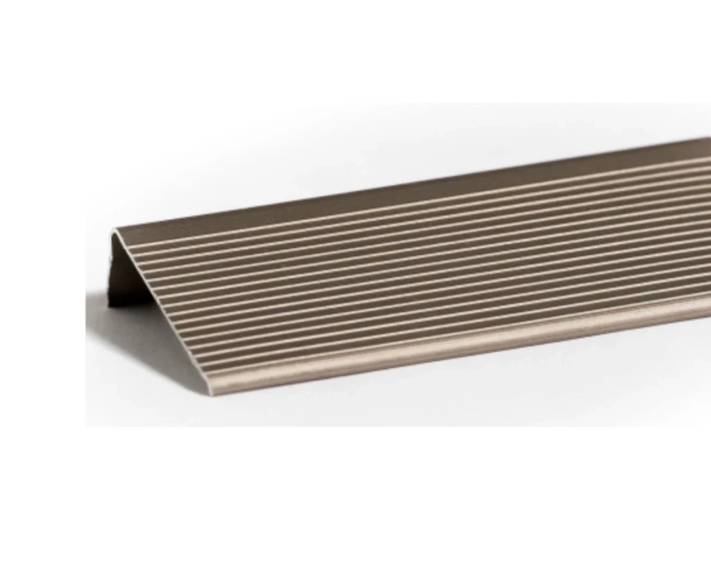 Perfil Metalico Cantoneira 3x1 Aluminio Fumê - REDEMAC